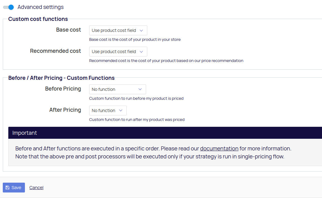 How to create a pricing group – Quicklizard